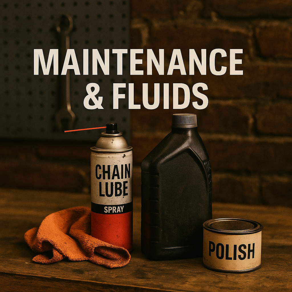 Maintenance & Fluids | Iron & Clover Motorcycle Mercantile – Iron ...